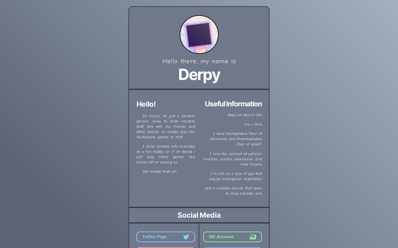 Derpy Card